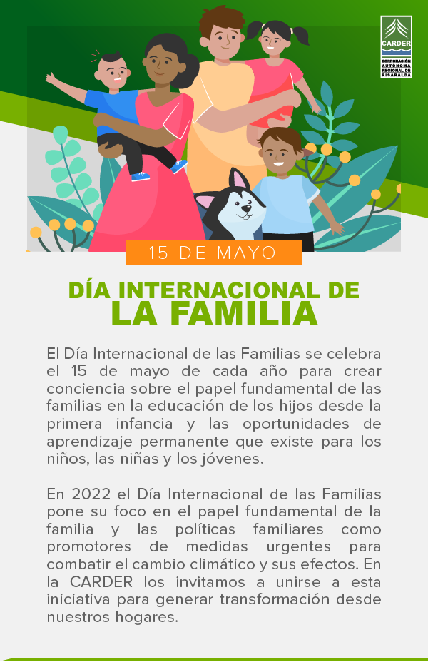 Día Internacional de La Familia – CARDER